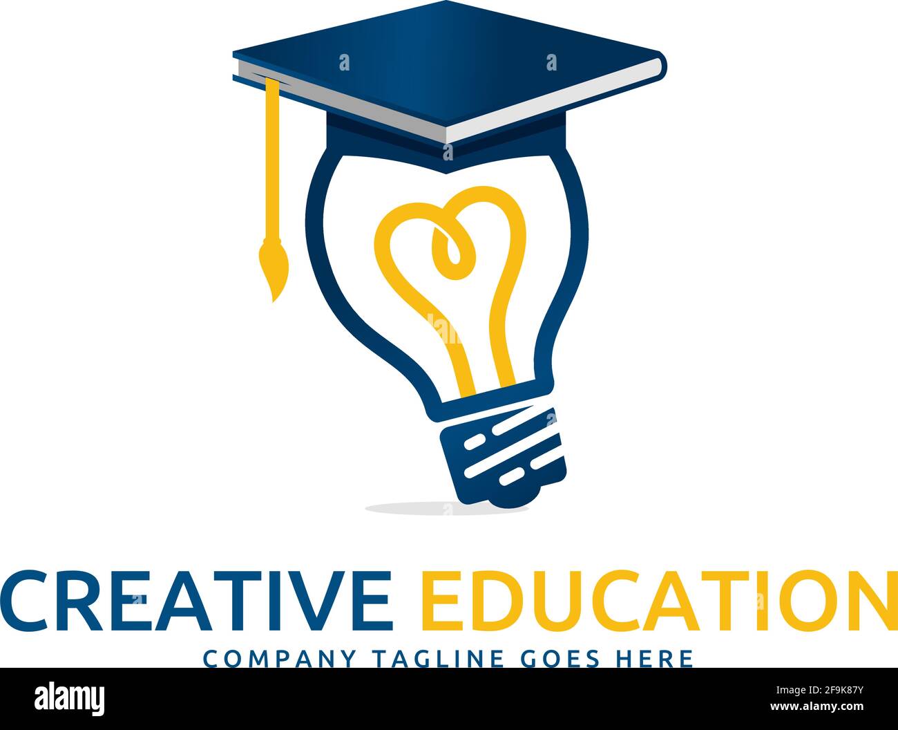 Logo Education Creative Design Stock Vector Image & Art - Alamy