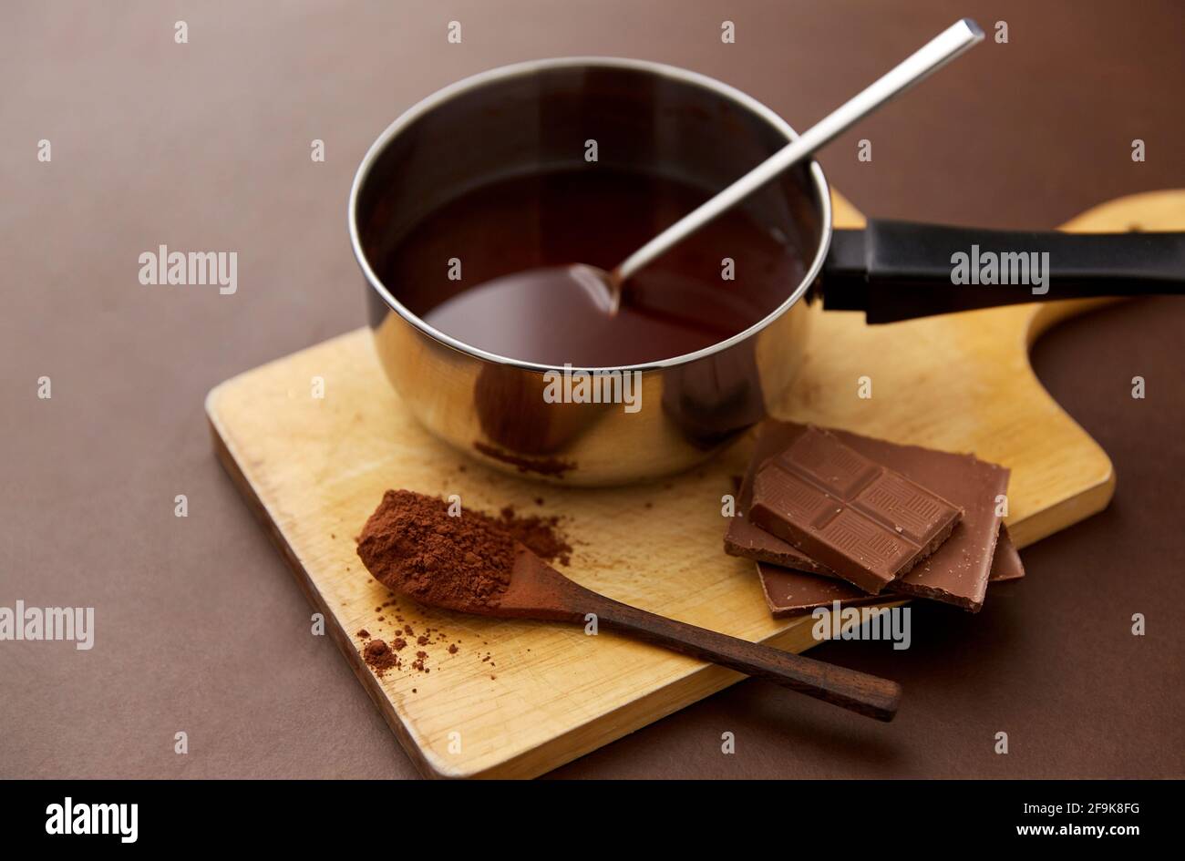 Milk and chocolate pot hi-res stock photography and images - Alamy