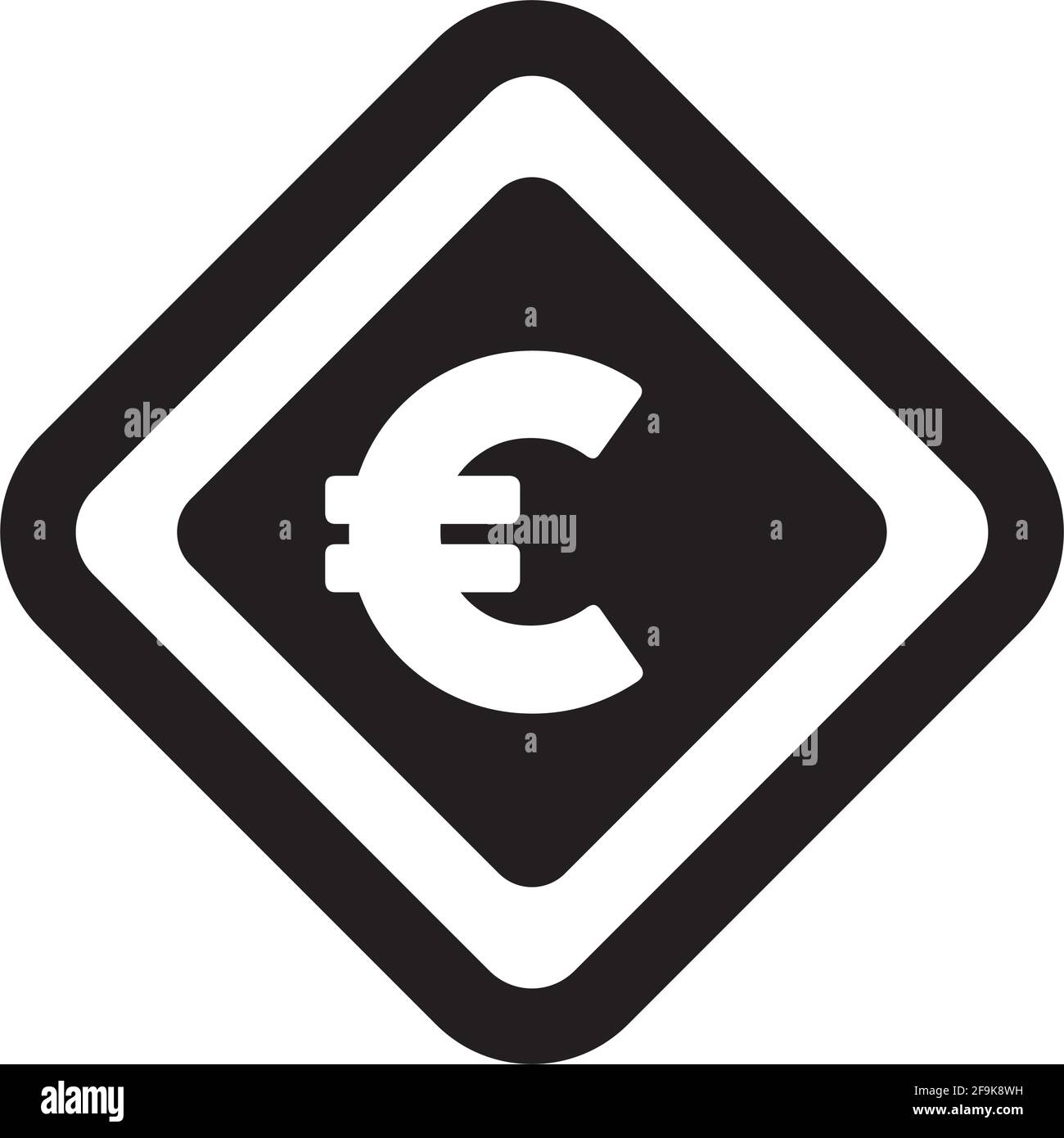 Euro Currency Symbol Icon
