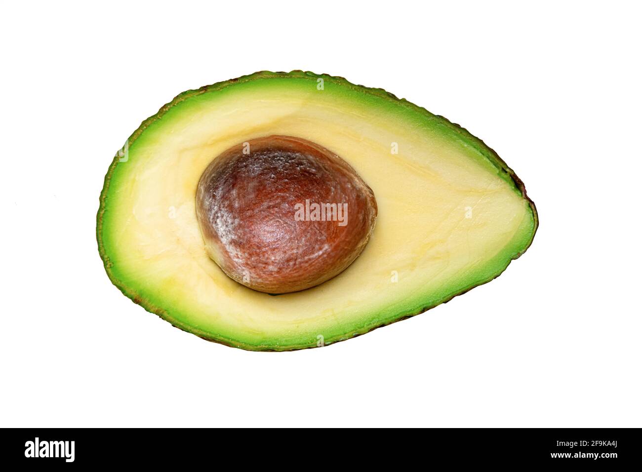 Avocado fruit isolated on white background Stock Photo - Alamy