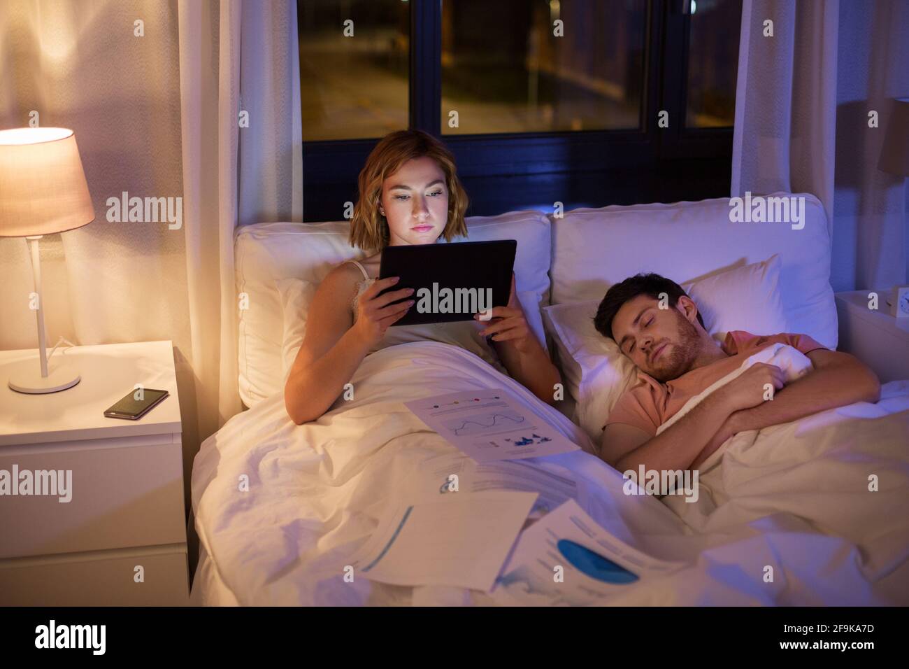 Computer bed dark hi-res stock photography and images - Alamy