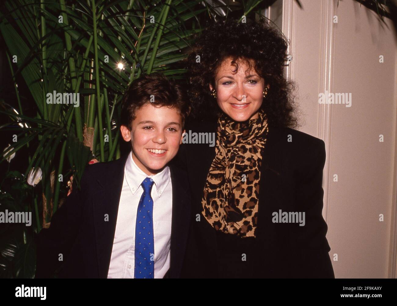 Fred Savage and Joanne Savage Circa 1980's Credit: Ralph Dominguez ...