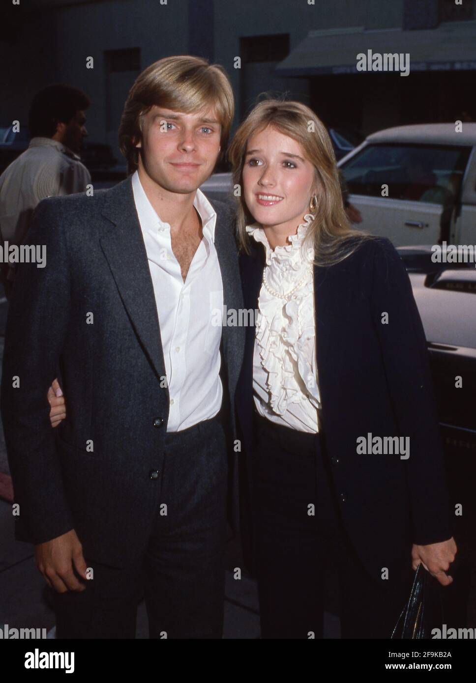 Lance Sloane and Kim Richards Circa 1980's Credit: Ralph Dominguez/MediaPunch Stock Photo - Alamy
