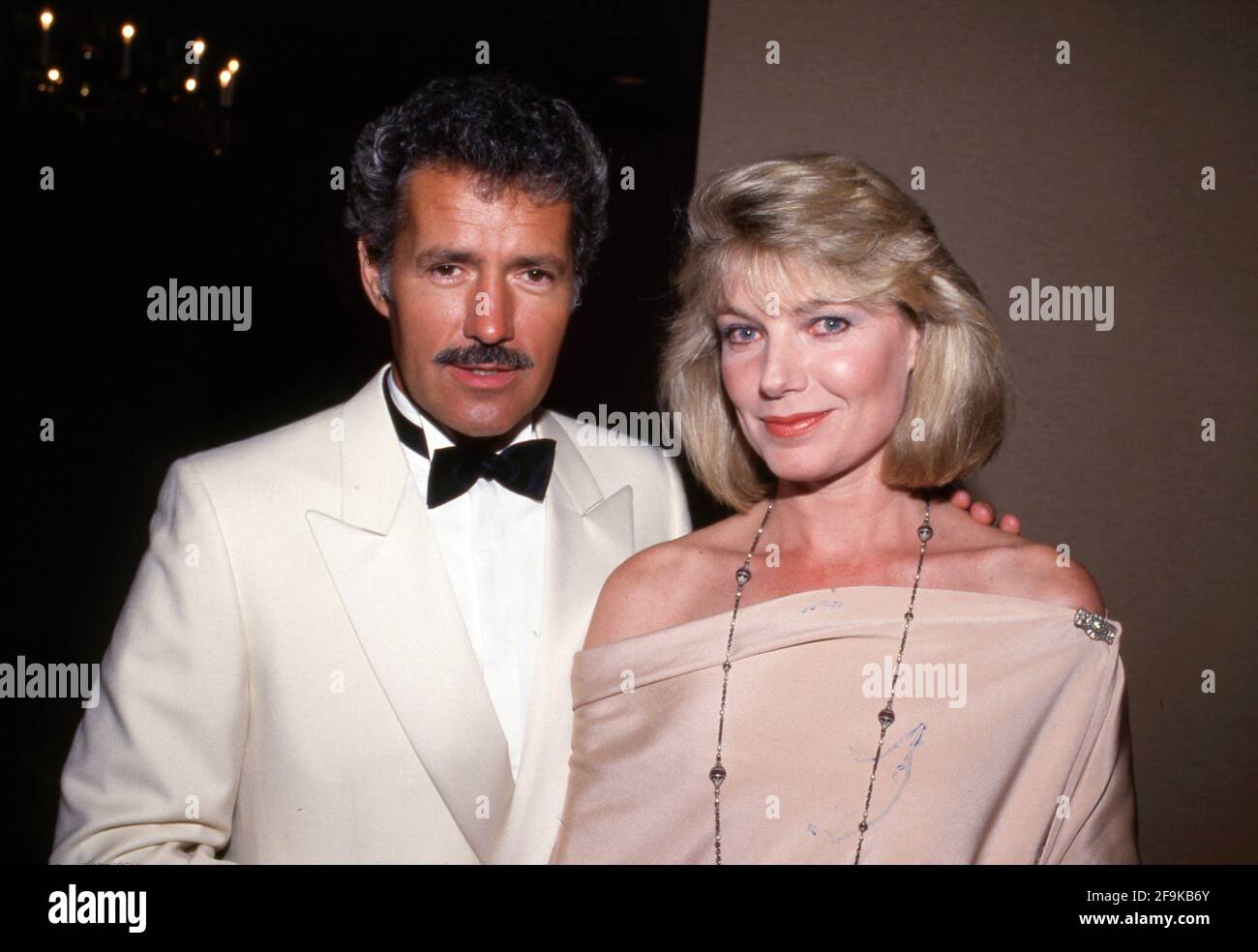 Alex Trebek and Susan Sullivan Circa 1980's Credit: Ralph Dominguez ...