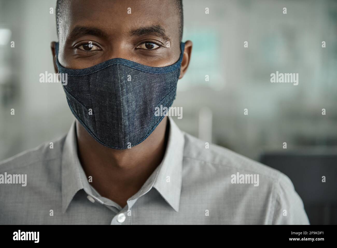 African american employee wearing hi-res stock photography and images ...
