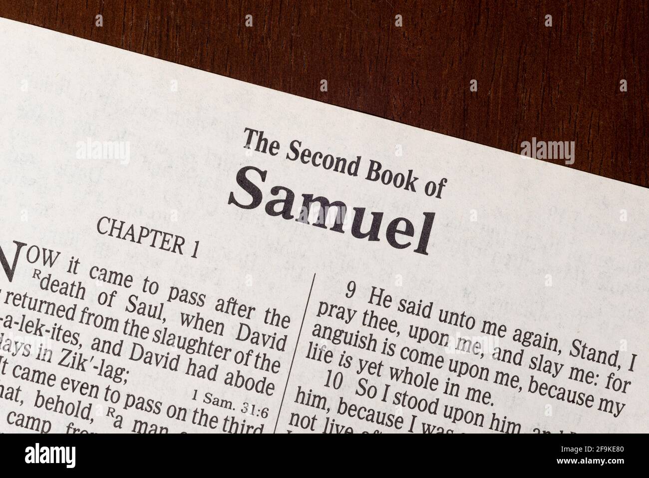 Second samuel bible hi-res stock photography and images - Alamy