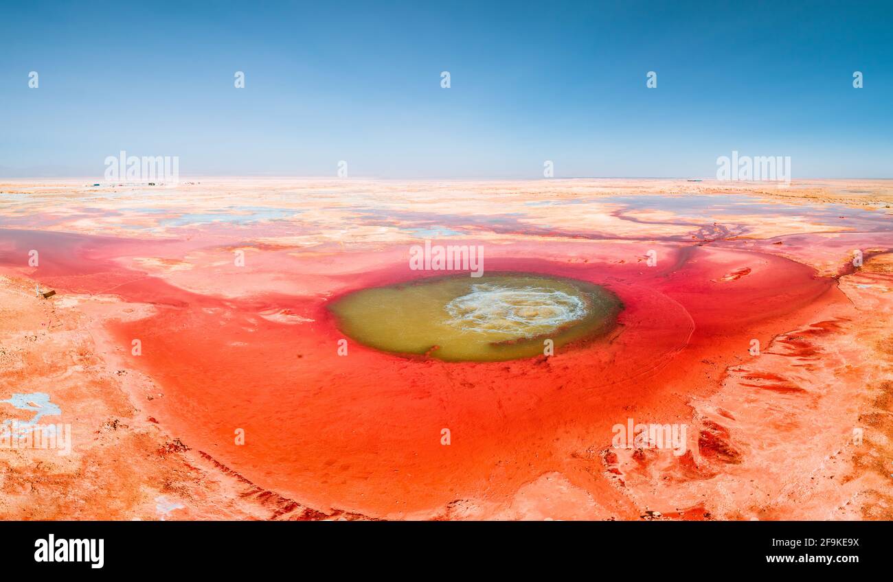 Aerial photography of spring in the wilderness Stock Photo - Alamy