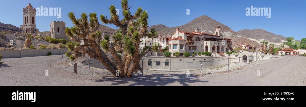 Scotty's Castle, Death Valley Ranch, Death Valley National Park, USA ...