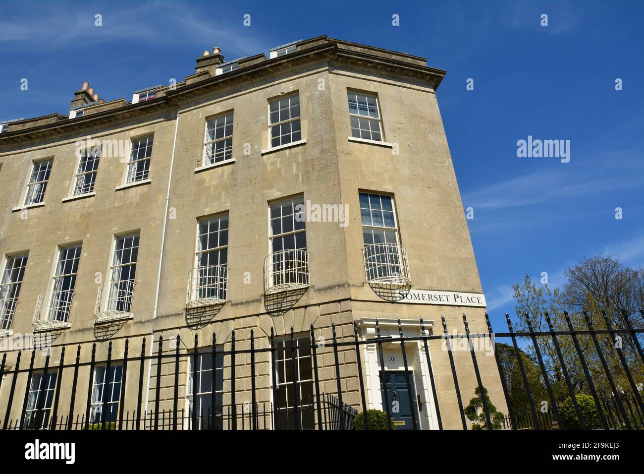 Somerset Place, Bath, United Kingdom Stock Photo - Alamy