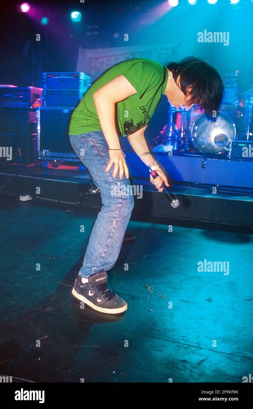 Funeral For a Friend playing at the Kerrang Weekender 12th April 2003 ...