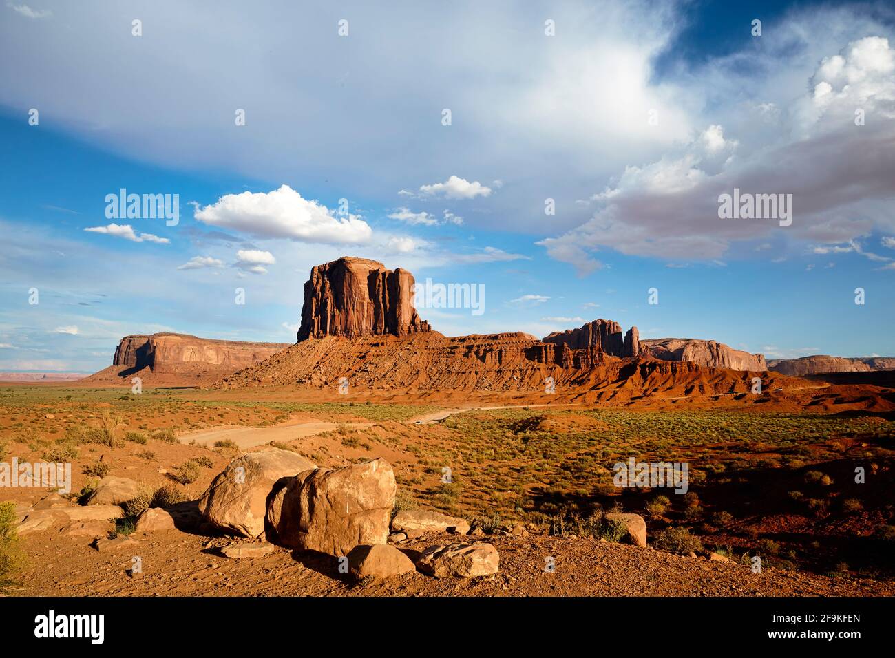 Monument Valley. Navajo Nation. Elephant Butte Stock Photo - Alamy