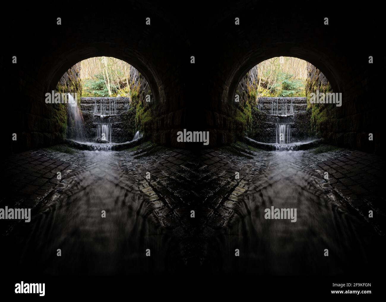 Creepy tunnel hi-res stock photography and images - Alamy