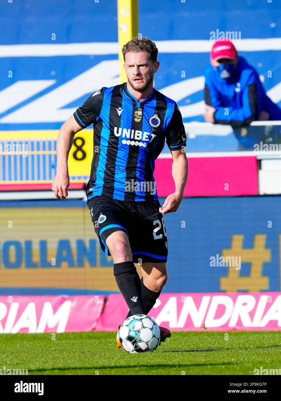 BRUGGE, BELGIUM - APRIL 18: Mats Rits of Club Brugge during the Pro ...