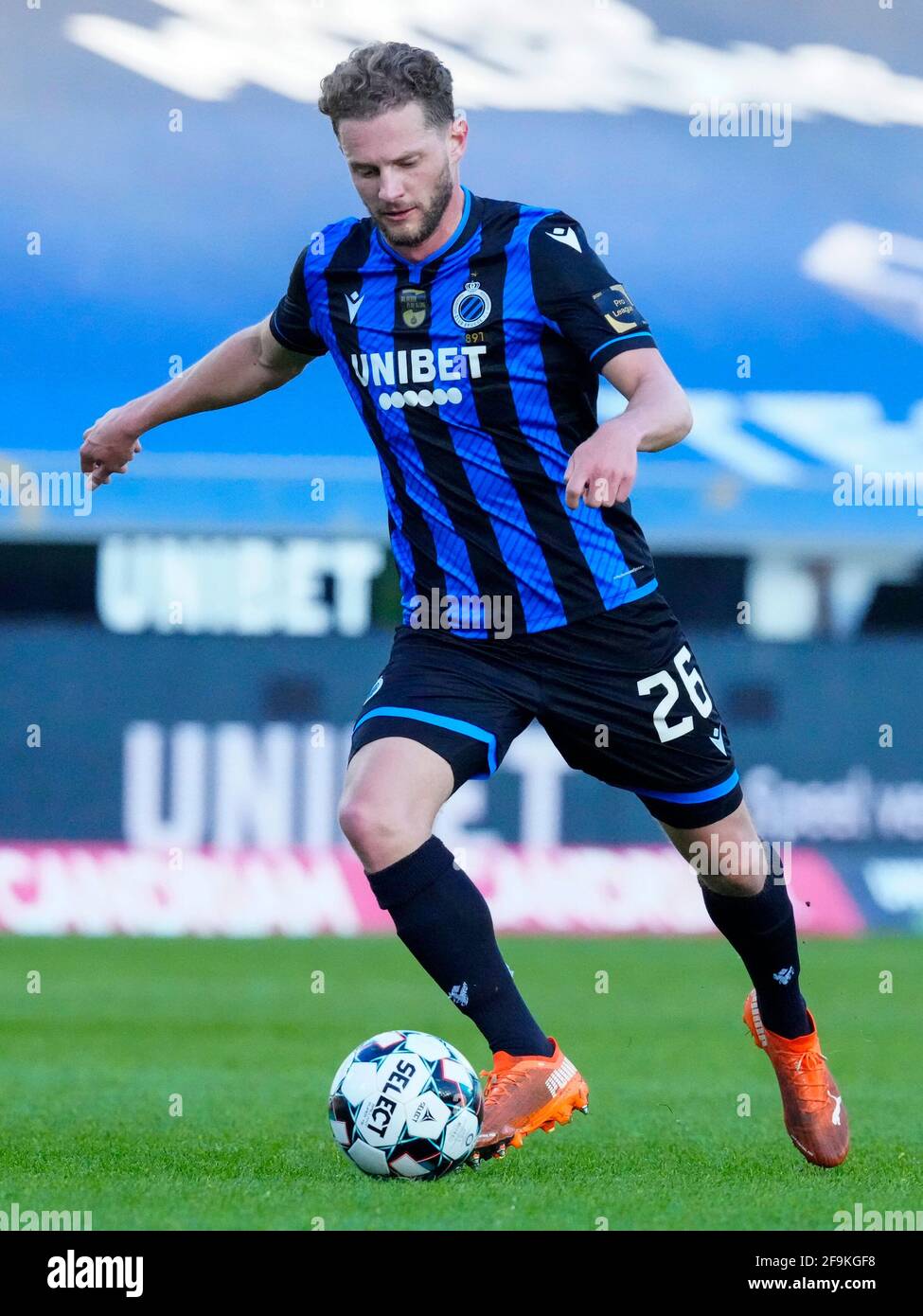 BRUGGE, BELGIUM - APRIL 18: Mats Rits of Club Brugge during the Pro ...