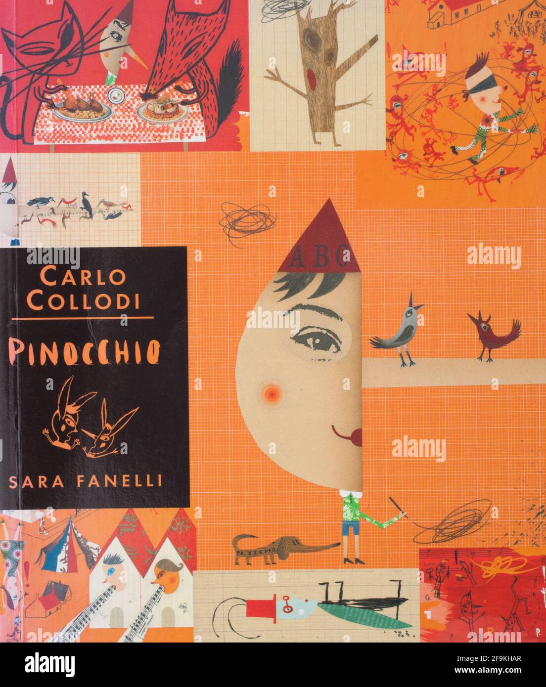 Pinocchio carlo collodi cover hi-res stock photography and images - Alamy