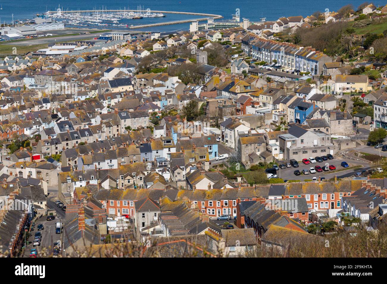 Portland dorset fortuneswell hi-res stock photography and images - Alamy