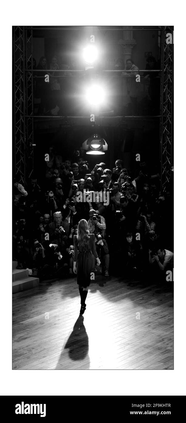 London Fashion week...... Nicole Farhi... Royal Opera Housephotograph ...