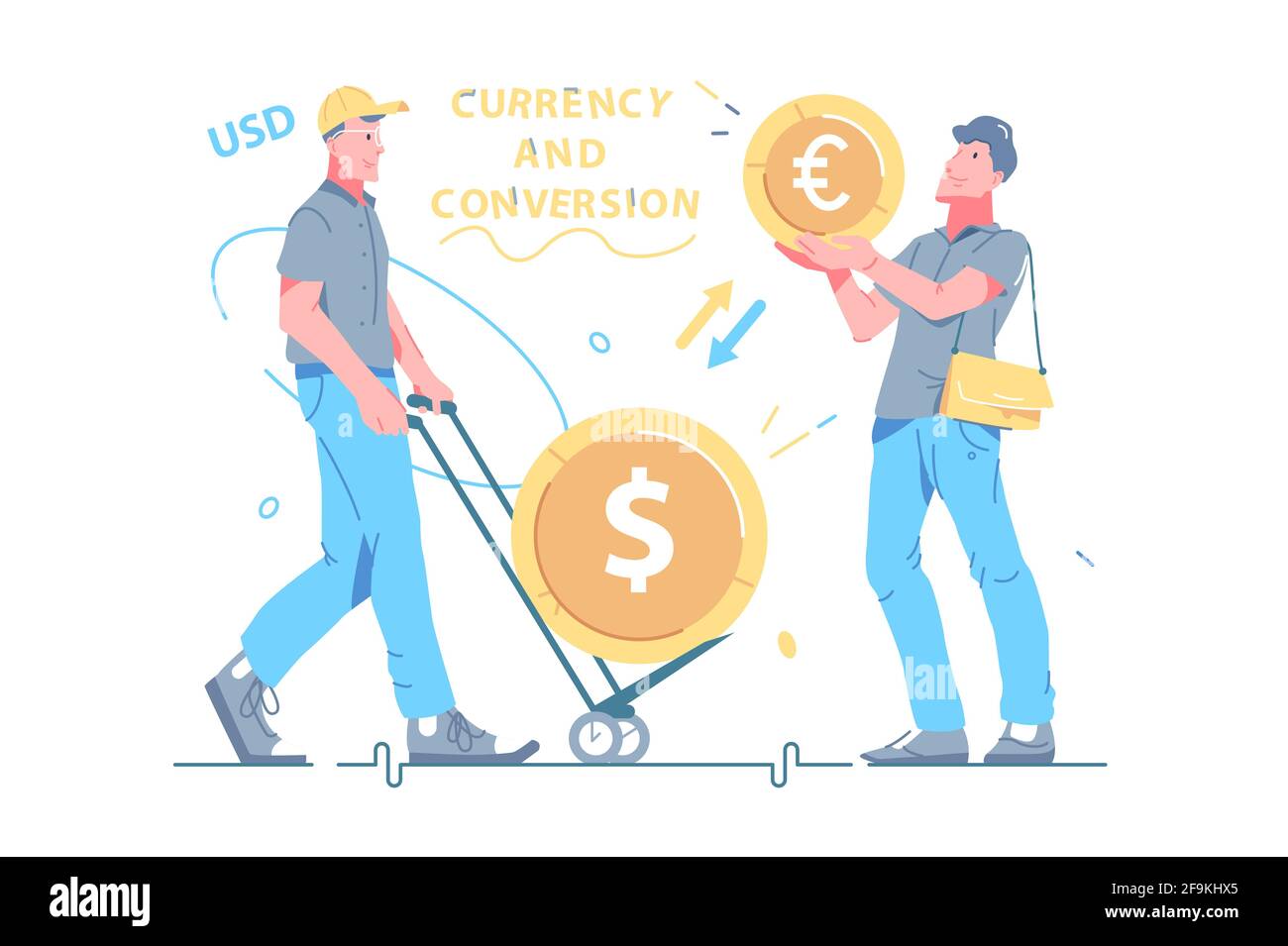 Bank conversion Stock Vector Images - Alamy