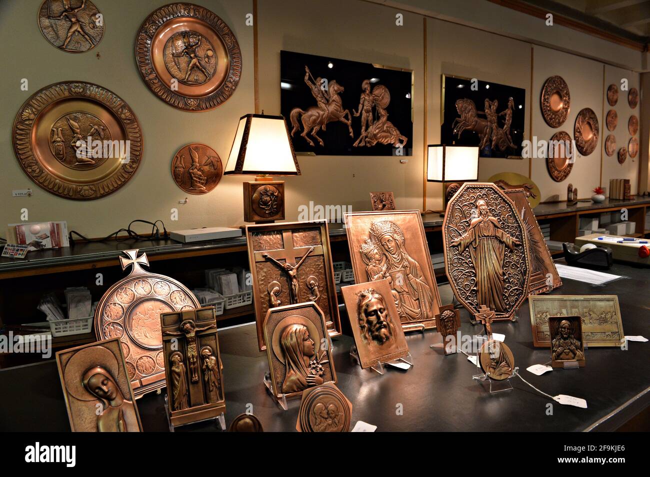 Copper crucifix hi-res stock photography and images - Alamy