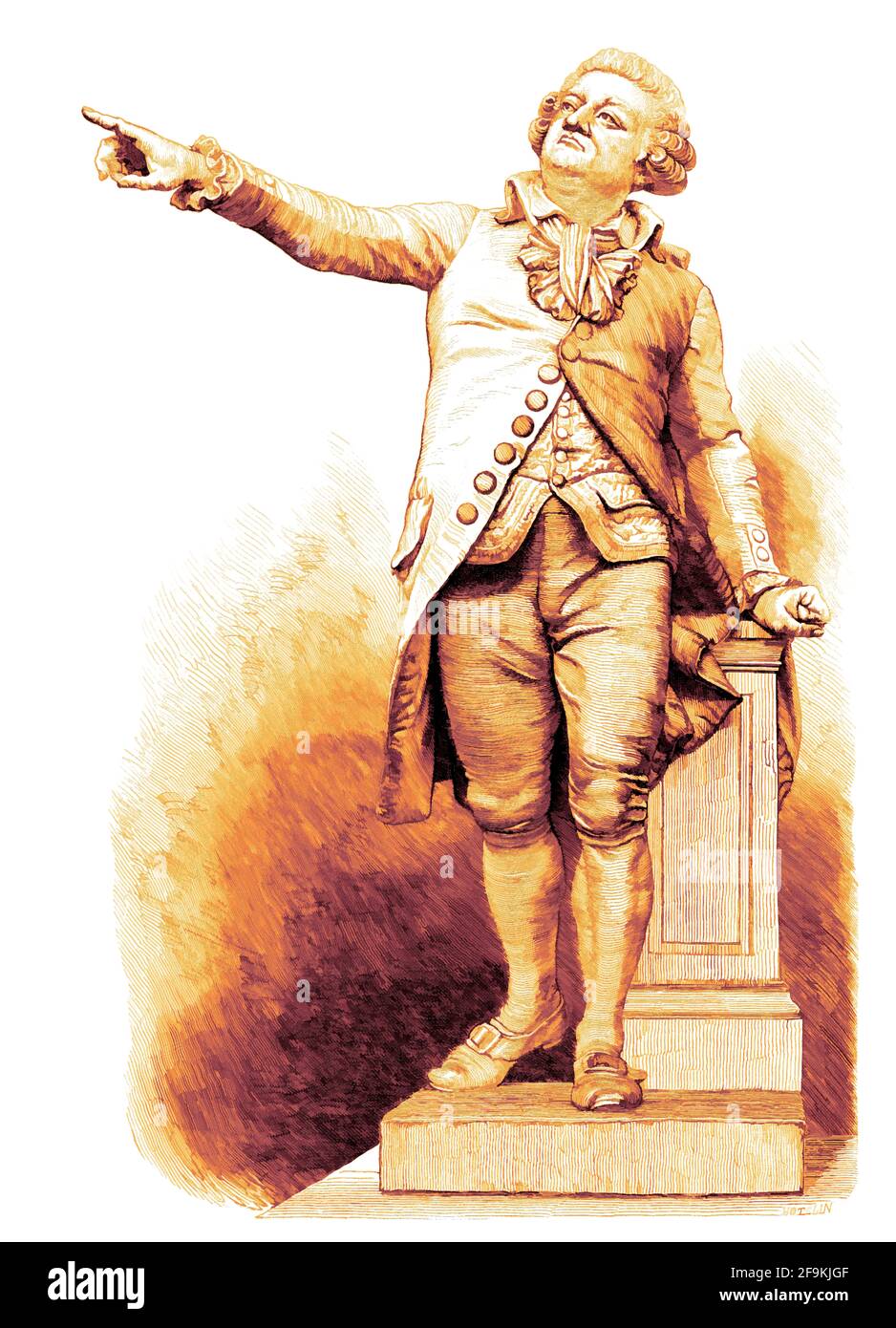 Honoré Gabriel Riqueti, comte de Mirabeau, 1749 - 1791, a leader of the ...