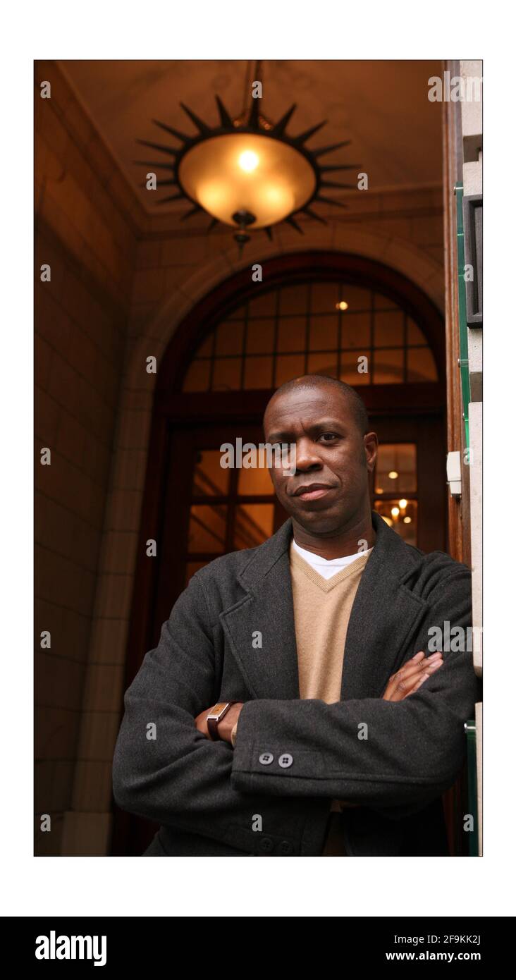 Clive Myrie... BBC Europe correspondent....photograph by David Sandison ...