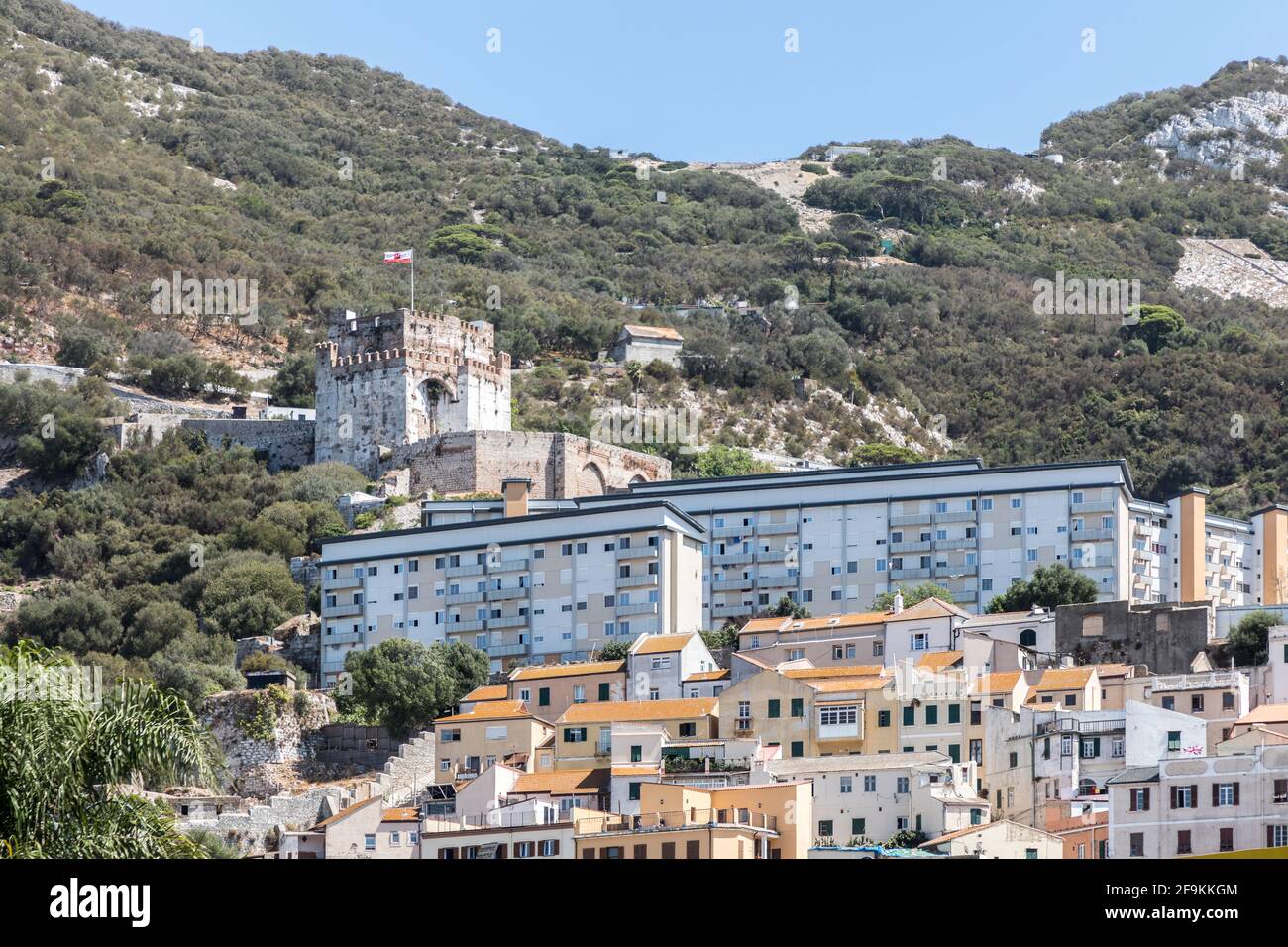 Moorish Castle, Gibraltar Stock Photo - Alamy