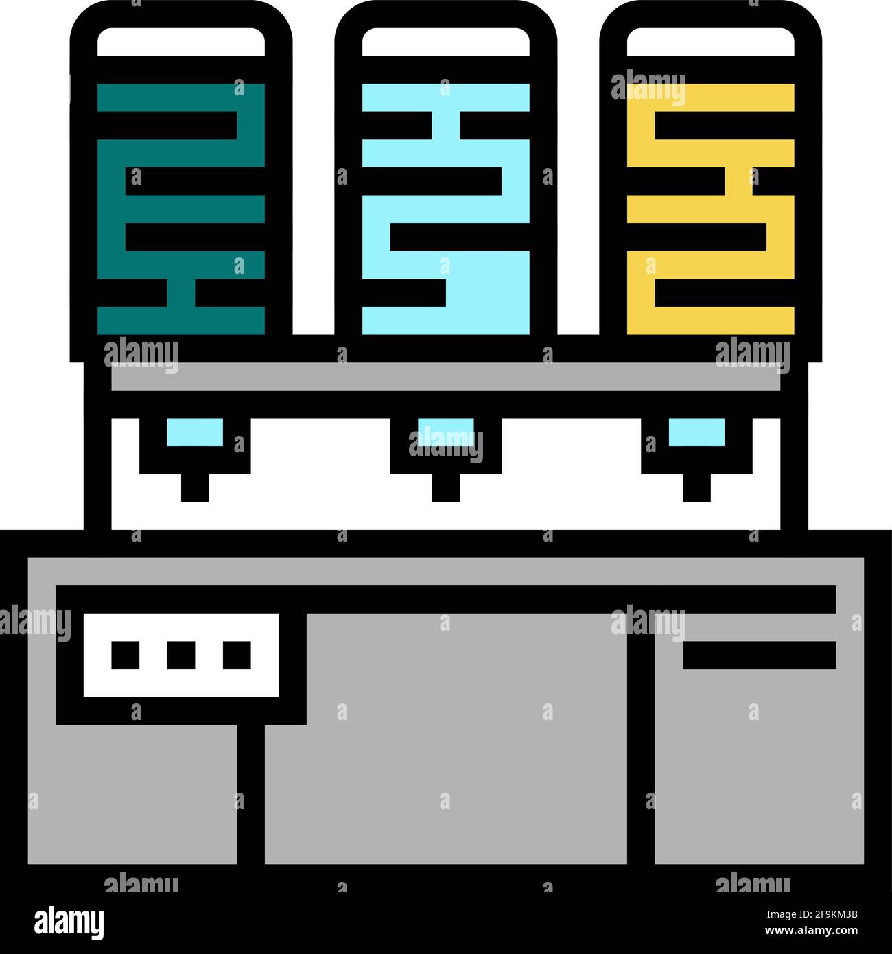 Industrial painting process Stock Vector Images - Alamy