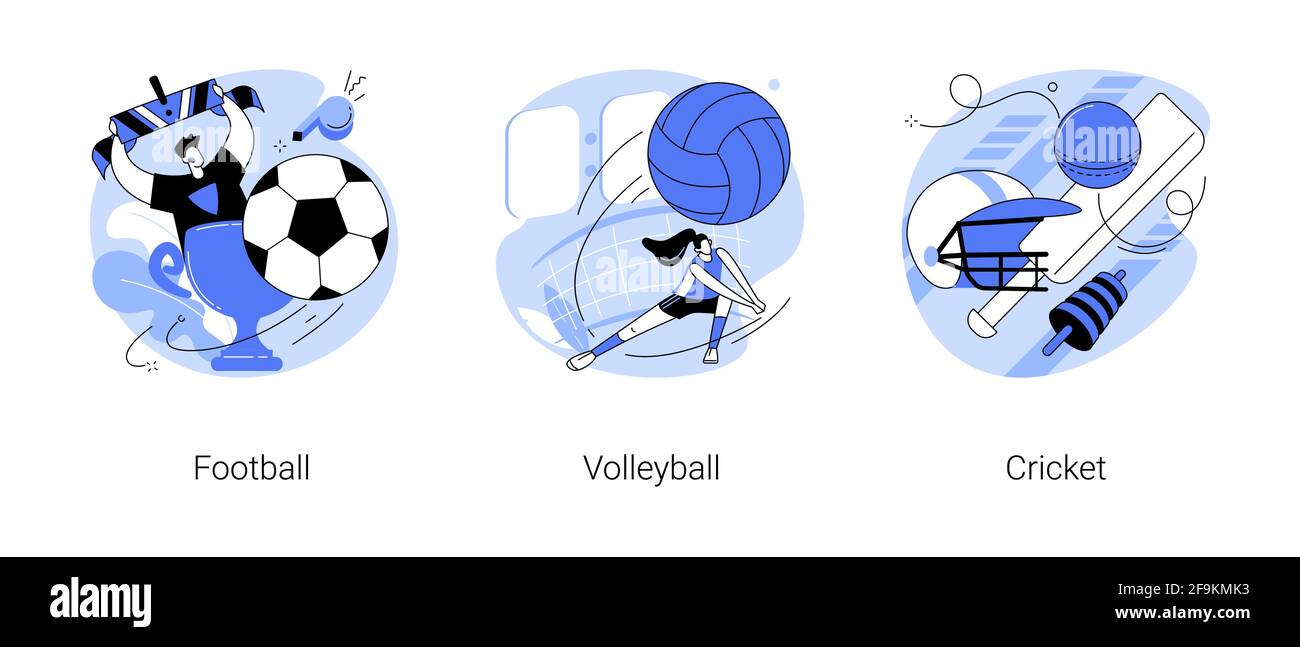 Team tournament abstract concept vector illustrations Stock Vector ...