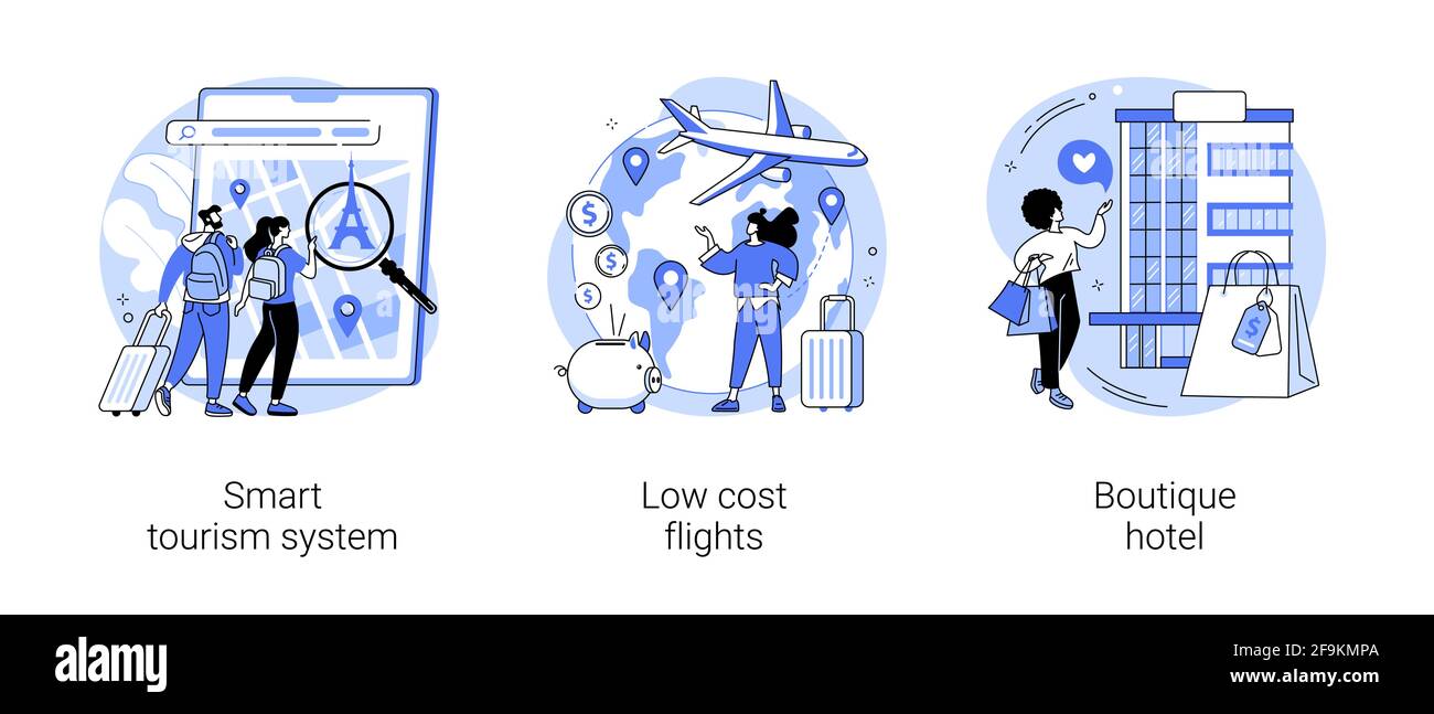 Travel experience abstract concept vector illustrations Stock Vector ...