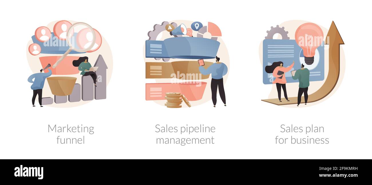 Business strategy abstract concept vector illustrations Stock Vector ...