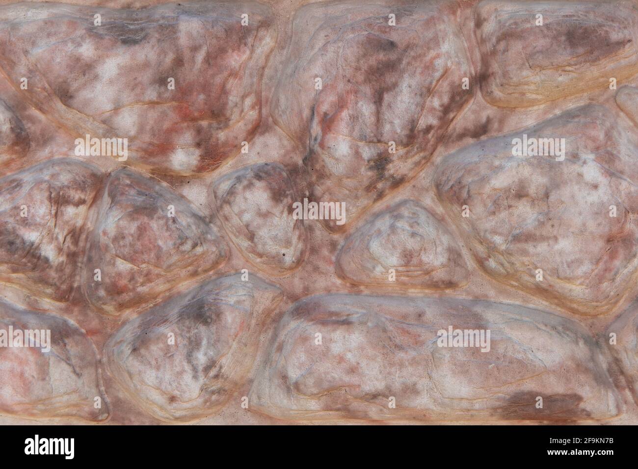 Stone fence texture - building feature. Texture of concrete fence with ...