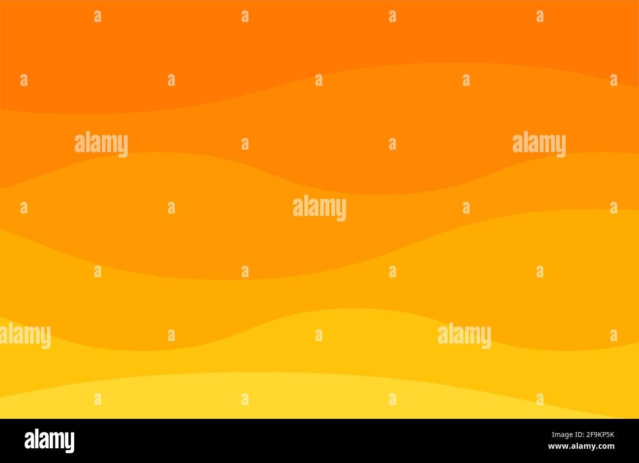 Orange zigzag wave line Stock Vector Images - Alamy