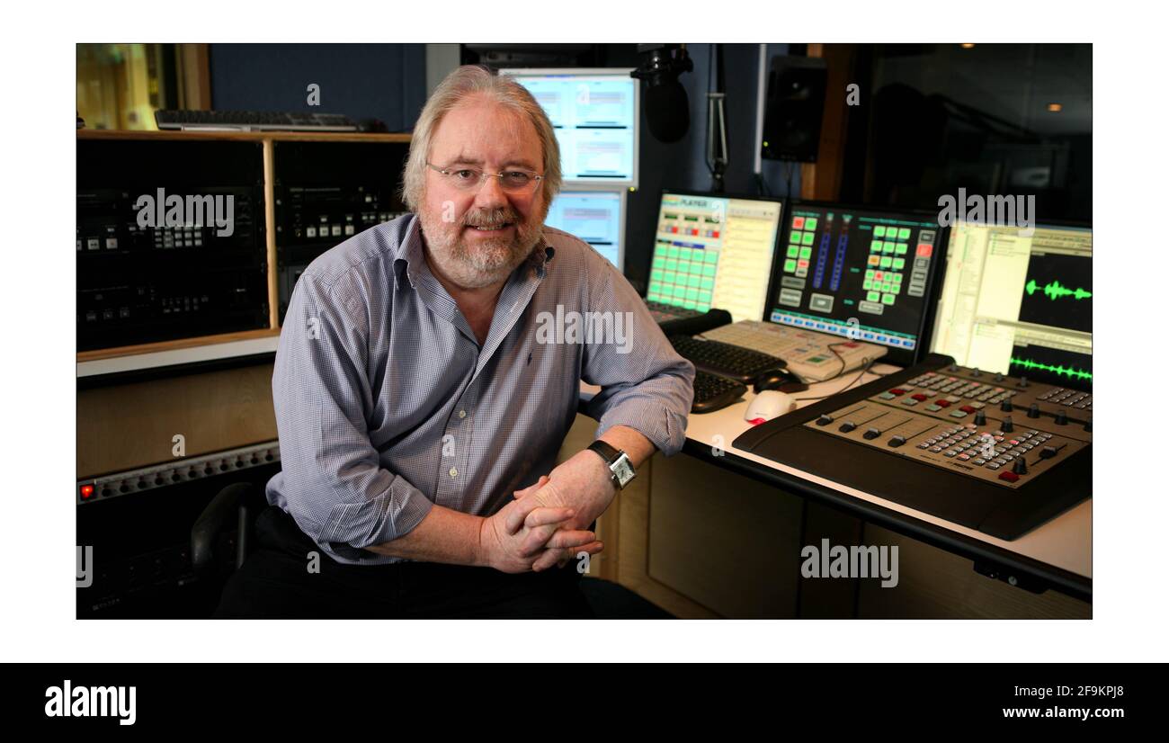 Talk Sport.... presenter Mike Parry.photograph by David Sandison The ...