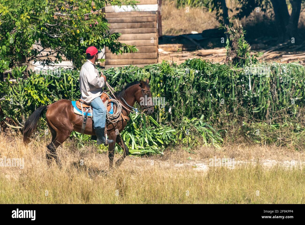 Rural areas and towns. Lifestyle in Cuba Stock Photo - Alamy