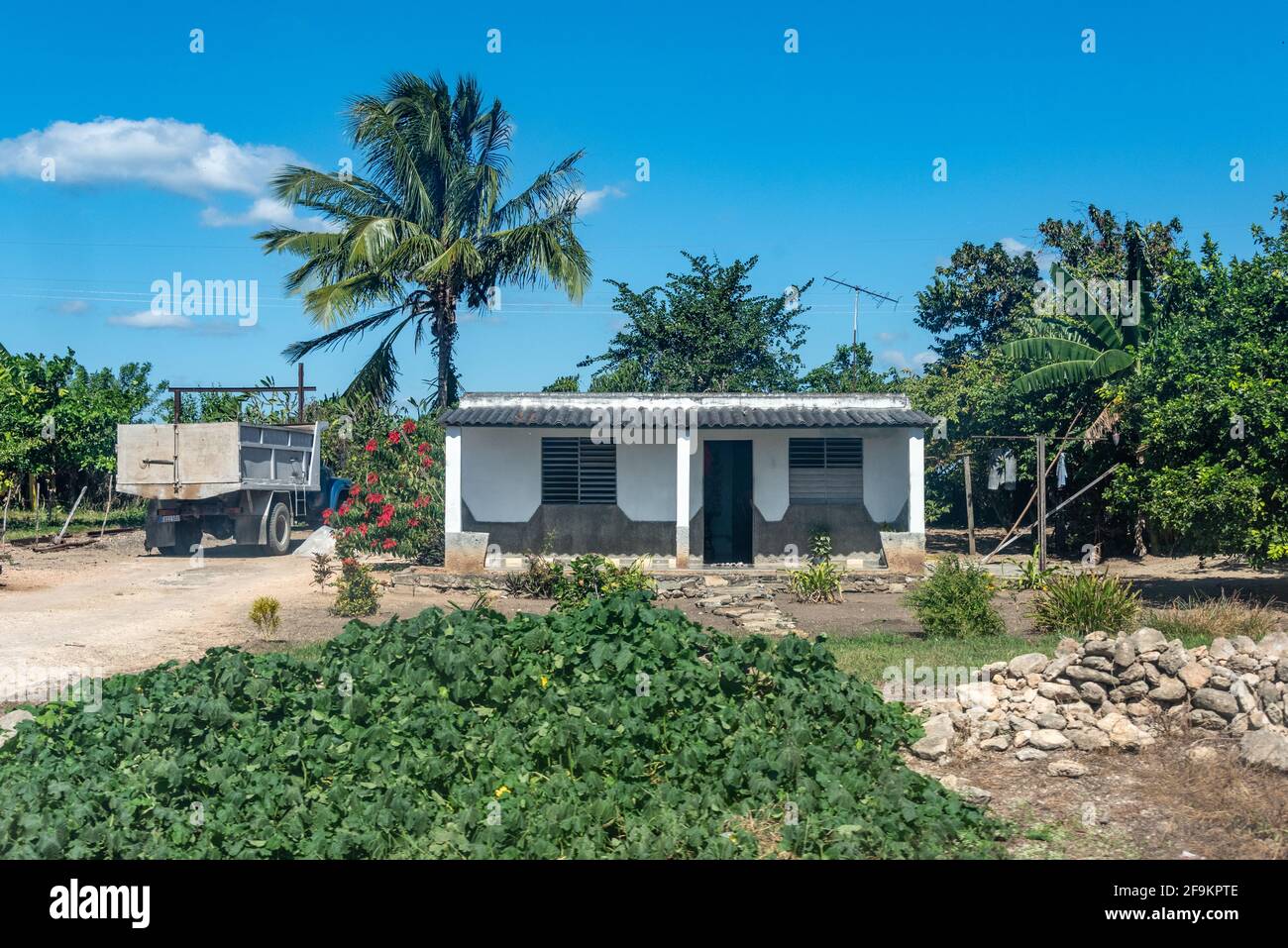 Rural areas and towns. Lifestyle in Cuba Stock Photo - Alamy