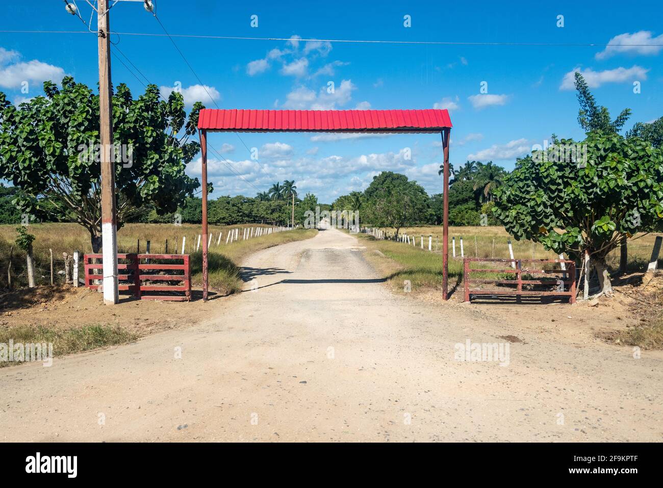 Rural areas and towns. Lifestyle in Cuba Stock Photo - Alamy