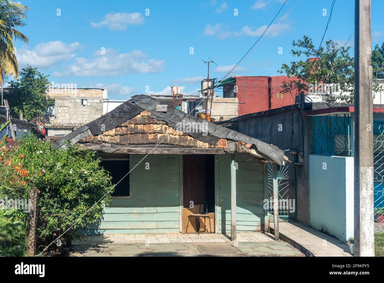 Rural areas and towns. Lifestyle in Cuba Stock Photo - Alamy