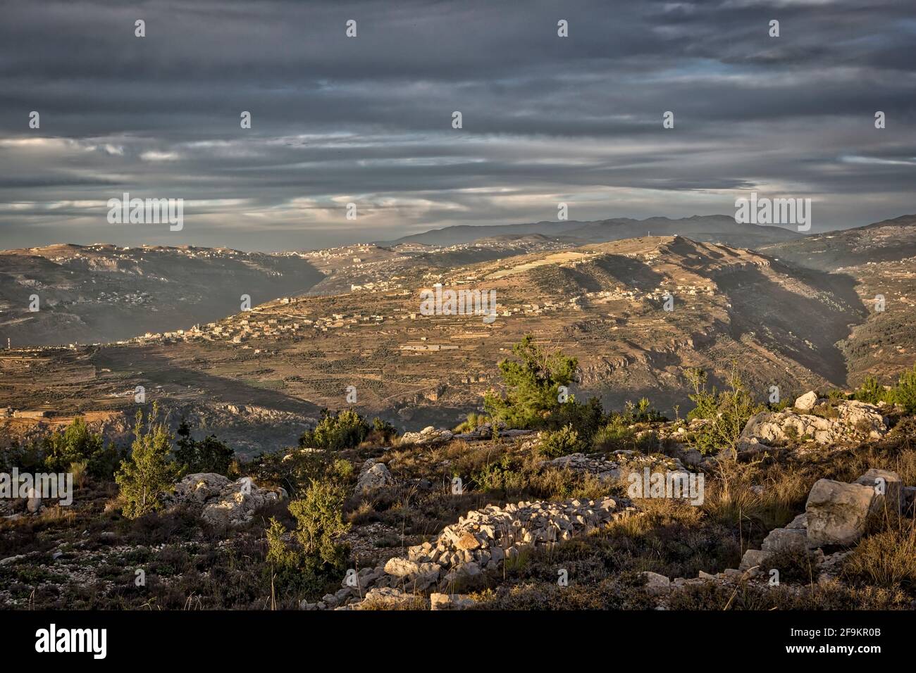 Mountains sunset tourism lebanon landscape hi-res stock photography and ...