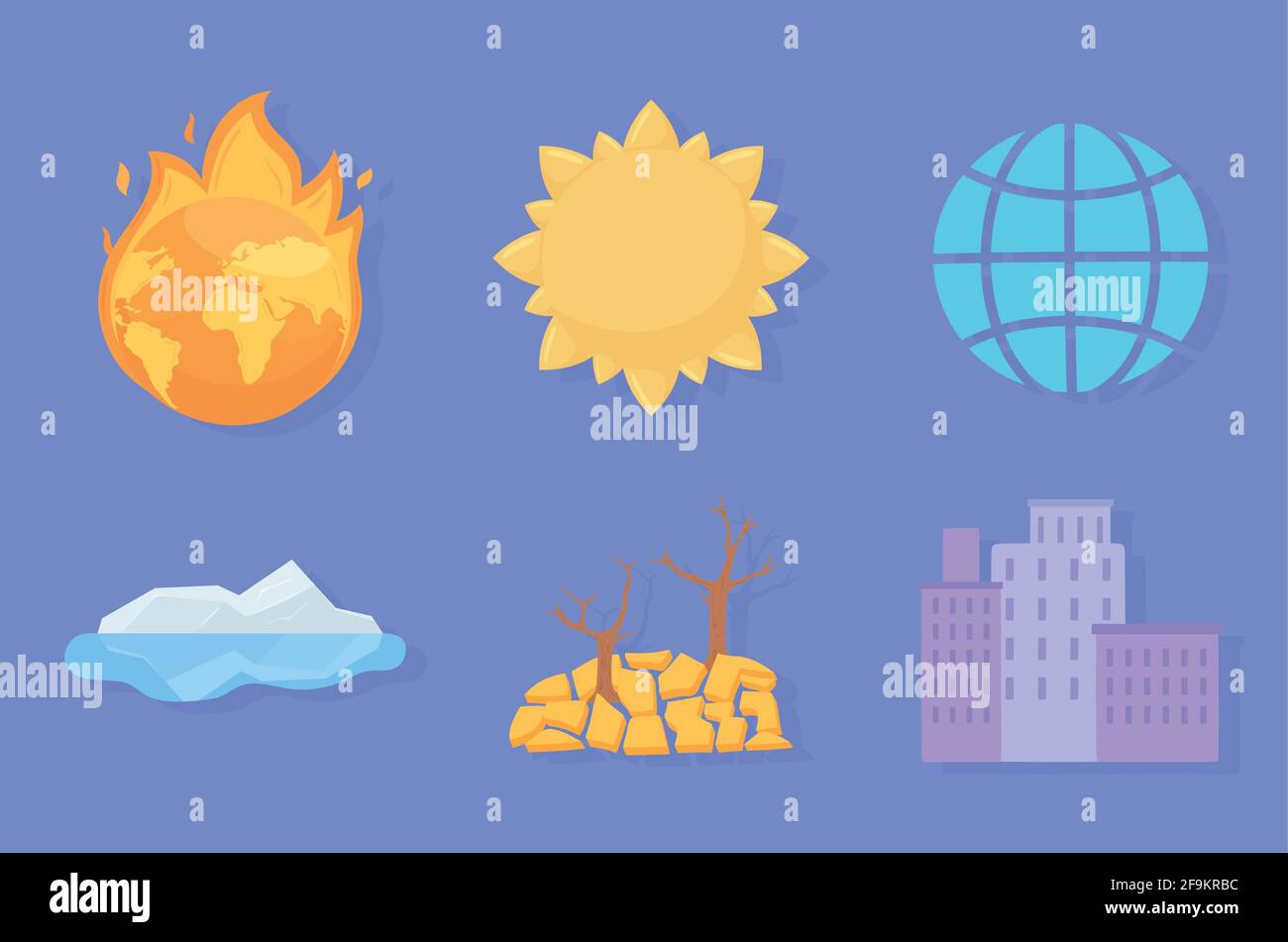 change climate world warming icons Stock Vector Image & Art - Alamy
