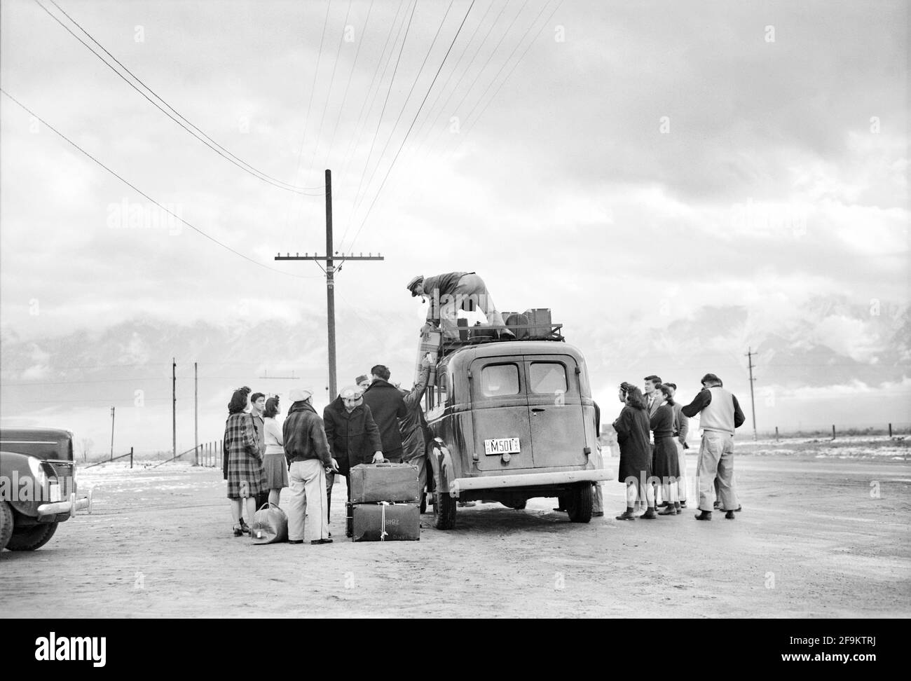 Vintage american bus hi-res stock photography and images - Alamy