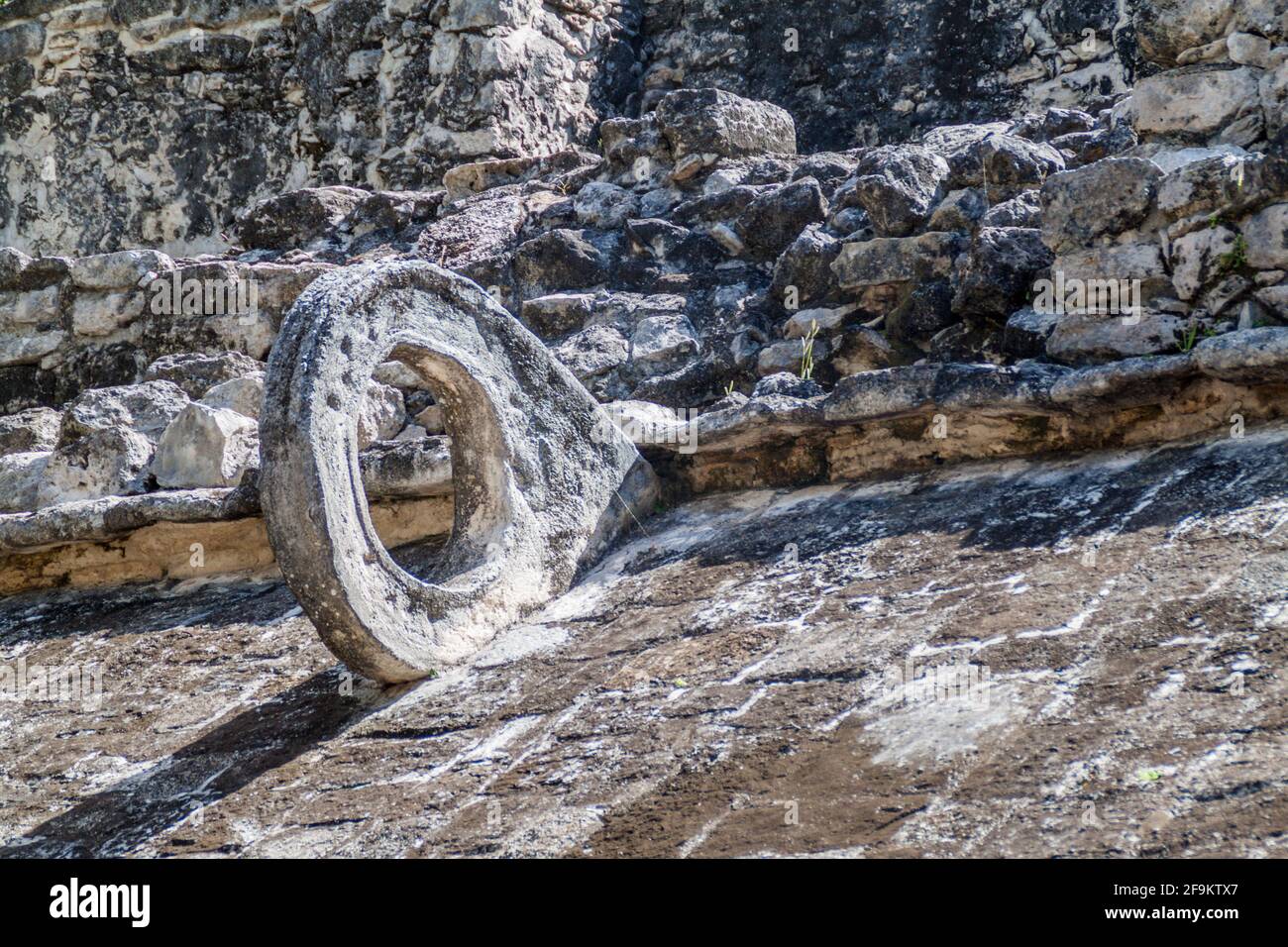 Ball court at coba mayan ruins mexico hi-res stock photography and ...