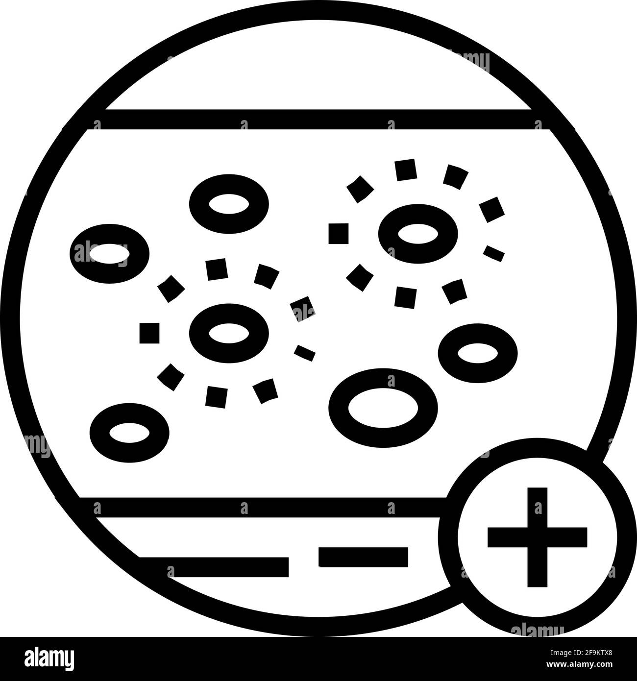 skin infections line icon vector illustration Stock Vector Image & Art ...