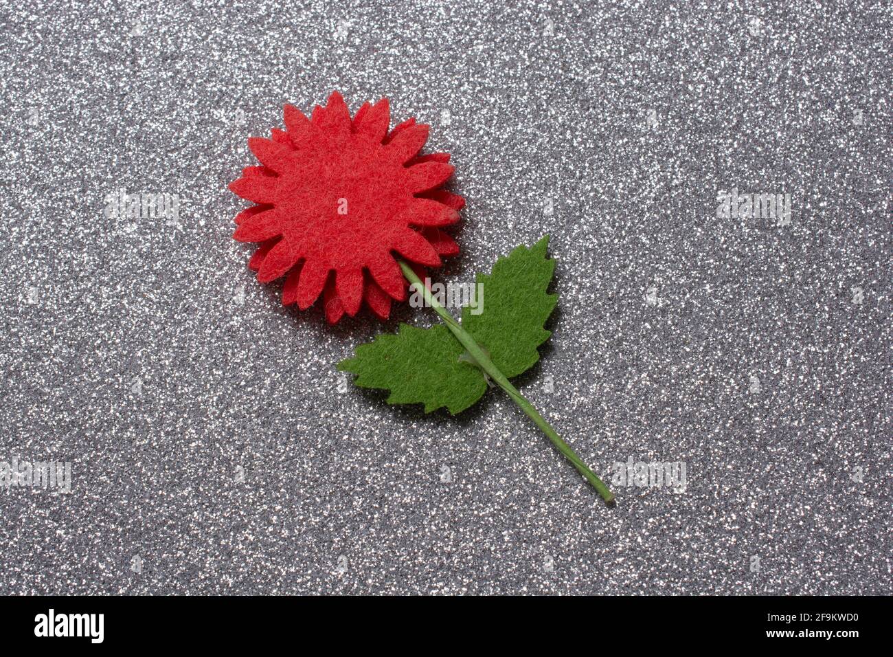 Fake flower made of felt Mother day, Valentines day, Wedding, Birthday ...