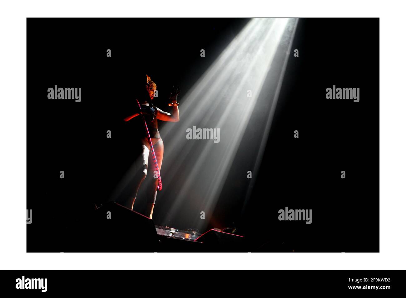 Avant-garde singerl, Grace Jones performs songs off her first album in ...