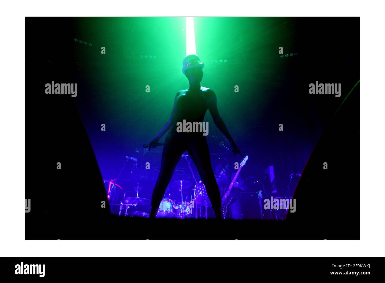 Avant-garde singerl, Grace Jones performs songs off her first album in ...