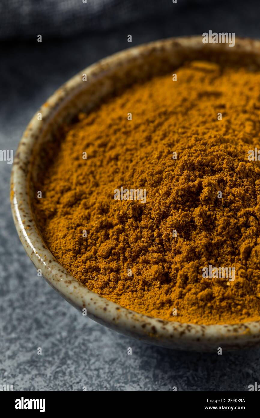 Raw Brown Organic Ground Cumin Spice in a Bowl Stock Photo - Alamy