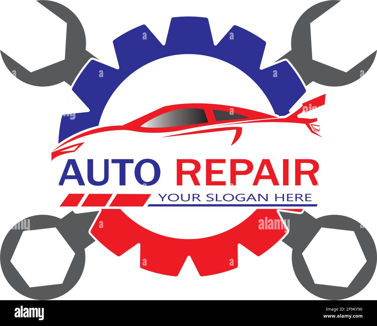 Auto Repairing Logo Vector. Automotive and Transportation Logo template ...