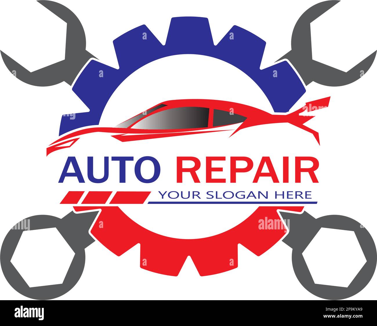 Auto Repairing Logo Vector. Automotive and Transportation Logo template ...
