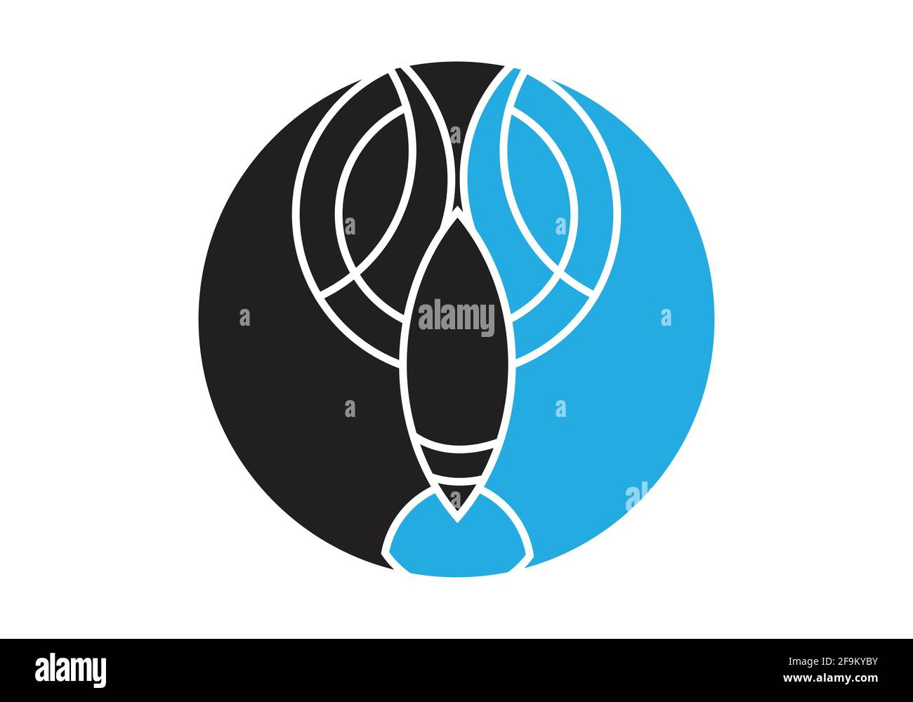 Shrimp vector logo icon design illustration template Stock Vector Image ...