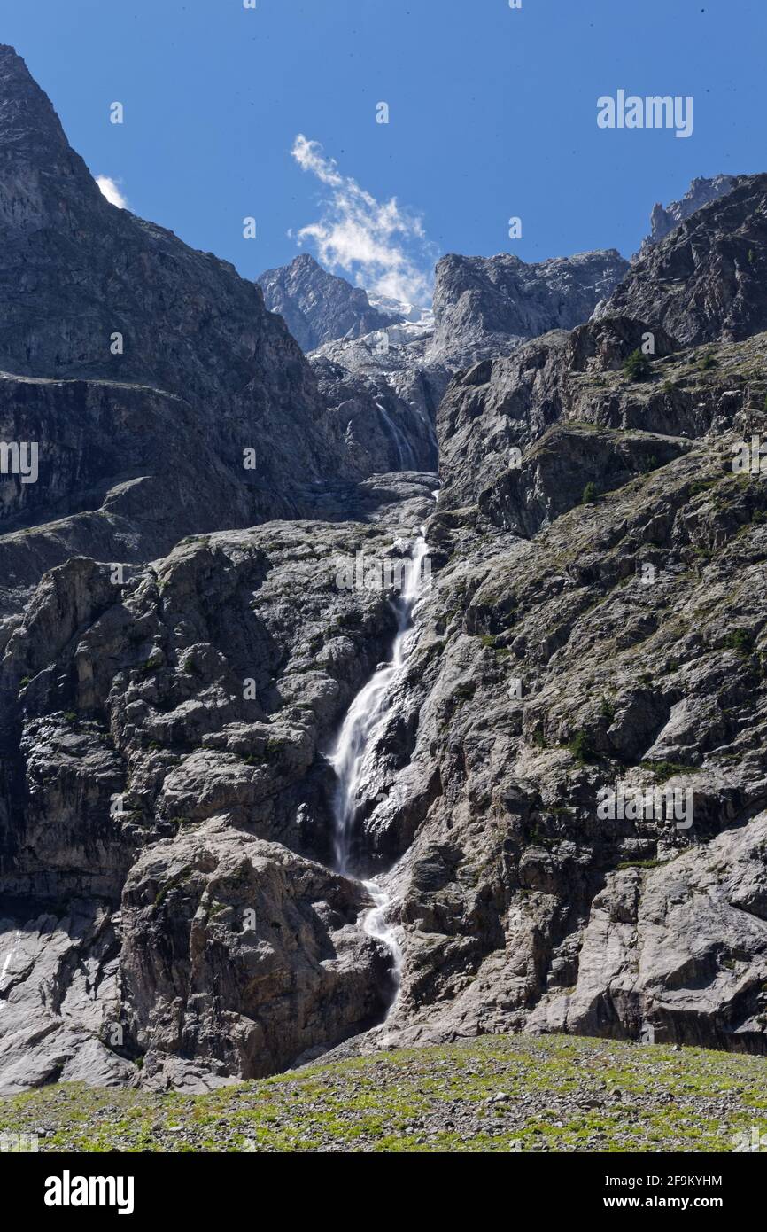 Mountain glacial stream Stock Photo - Alamy
